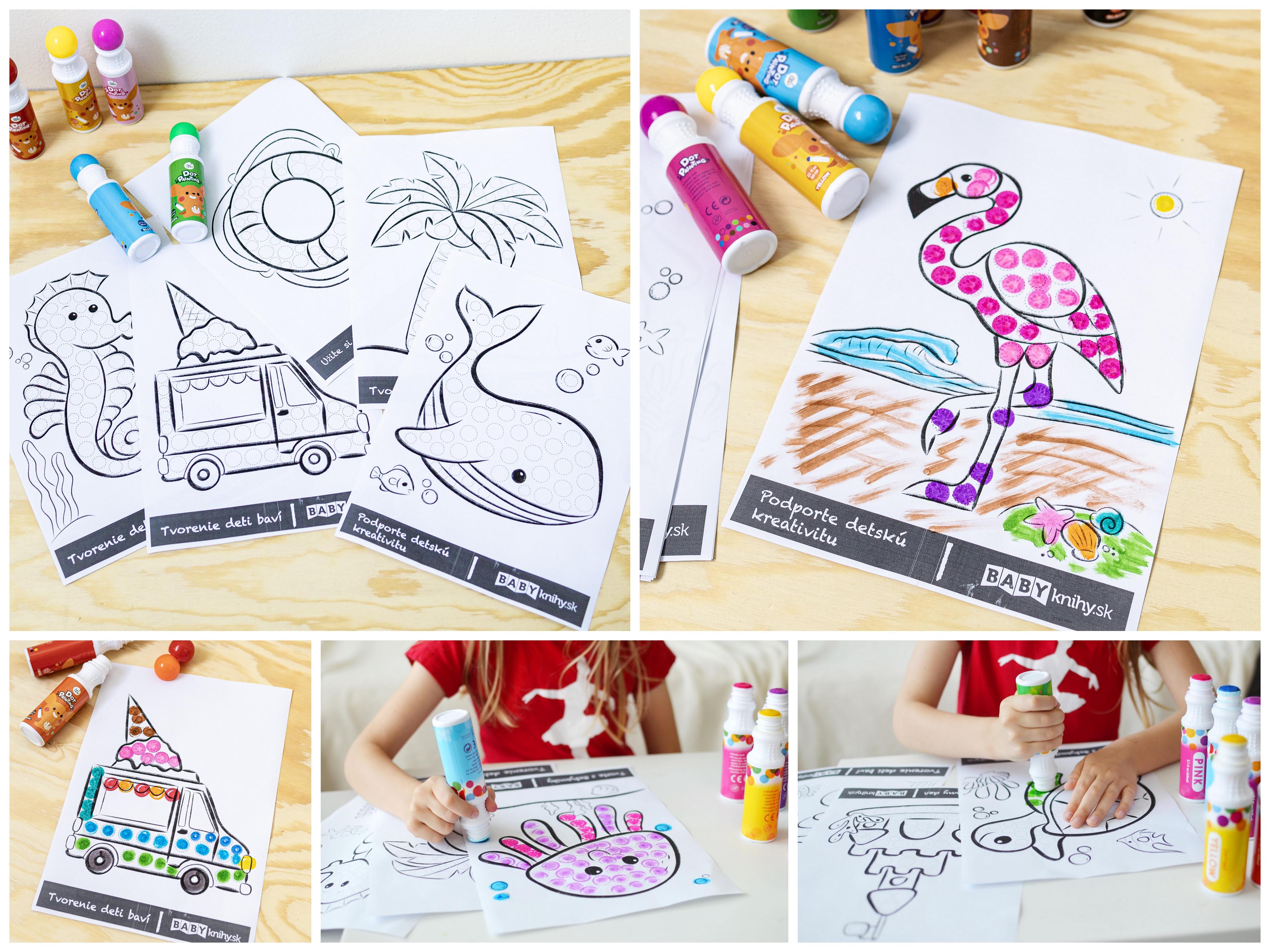 Stiahnite si: Letné omaľovánky | BABYknihy